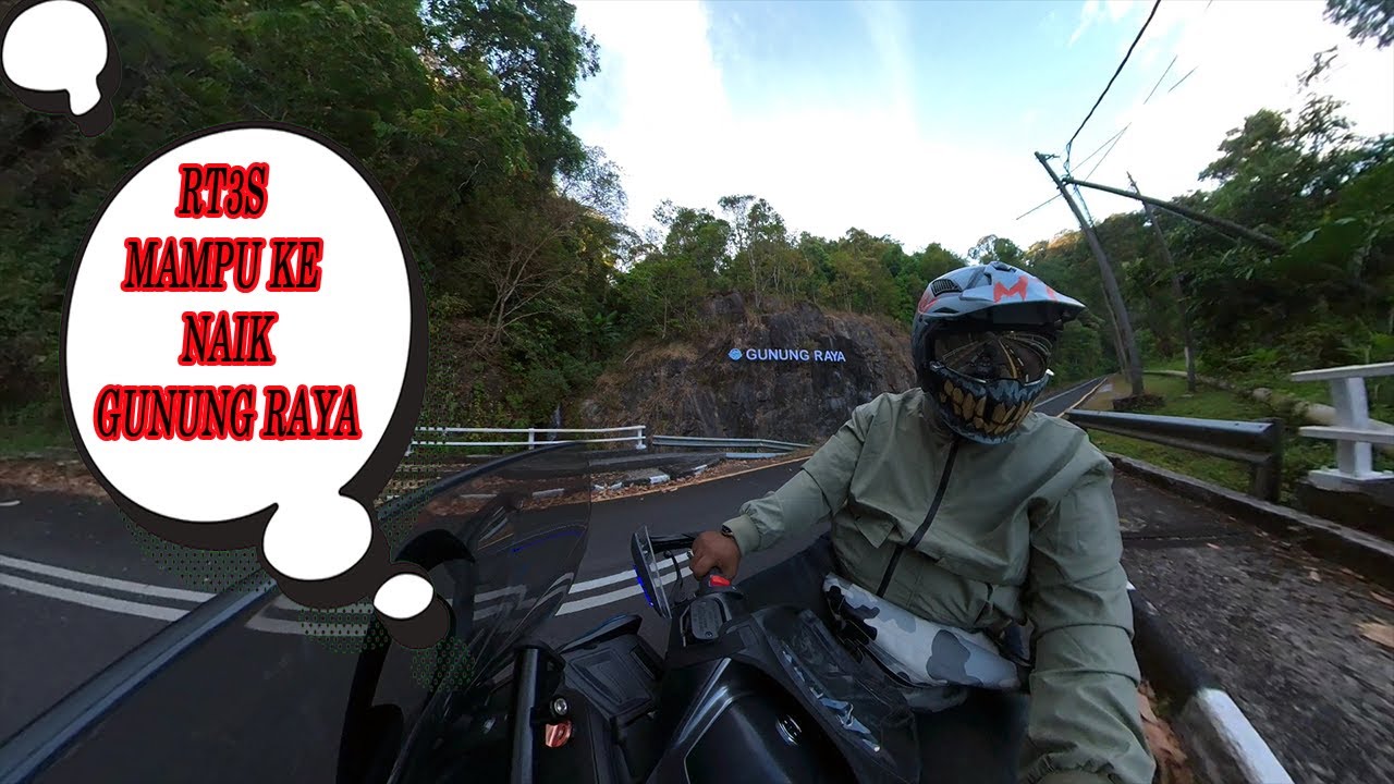 Solo ride Langkawi (Part 2) | Gunung Raya (rasa macam dipandang) | Mampu ka RT3S tawan - YouTube