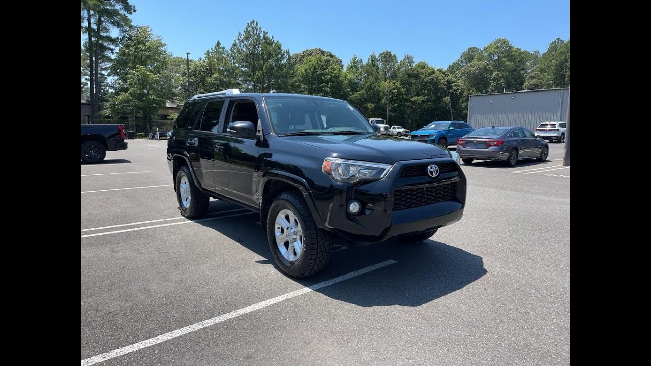 2016 TOYOTA 4RUNNER SR5 PREMIUM ** 3rd Row Seating ** One Owner CarFax ...