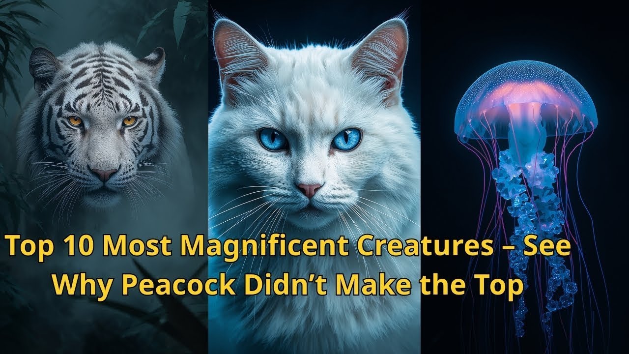 Top 10 Most Beautiful Creatures on Earth – Peacock Only Ranks #9! - YouTube