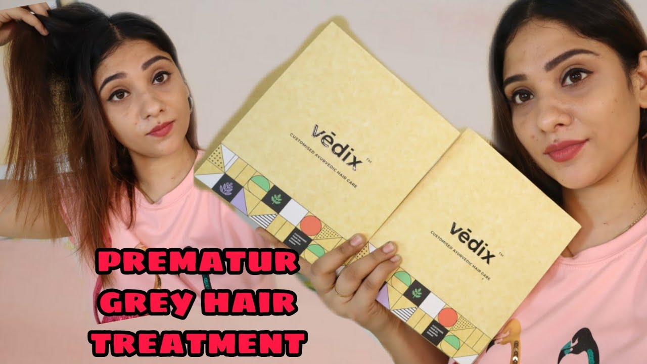 Vedix Customised Hair Care Products | Premature Grey Hair Solution ...