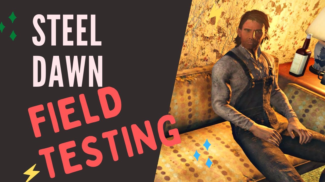 Fallout 76 | Steel Dawn "Field Testing" Walkthrough - YouTube