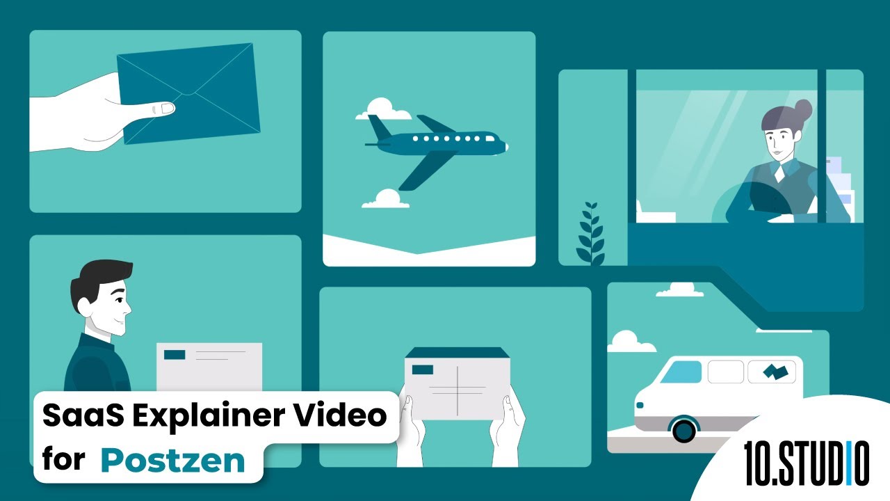 Delivery Service 2D Animated Explainer Video Example | 10 Studio - YouTube