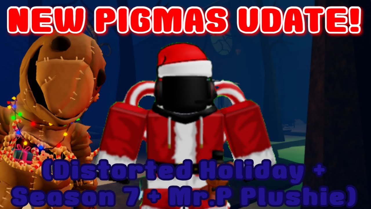Playing The New Pigmas Update! (Distorted Holiday + Season 7) - Piggy ...