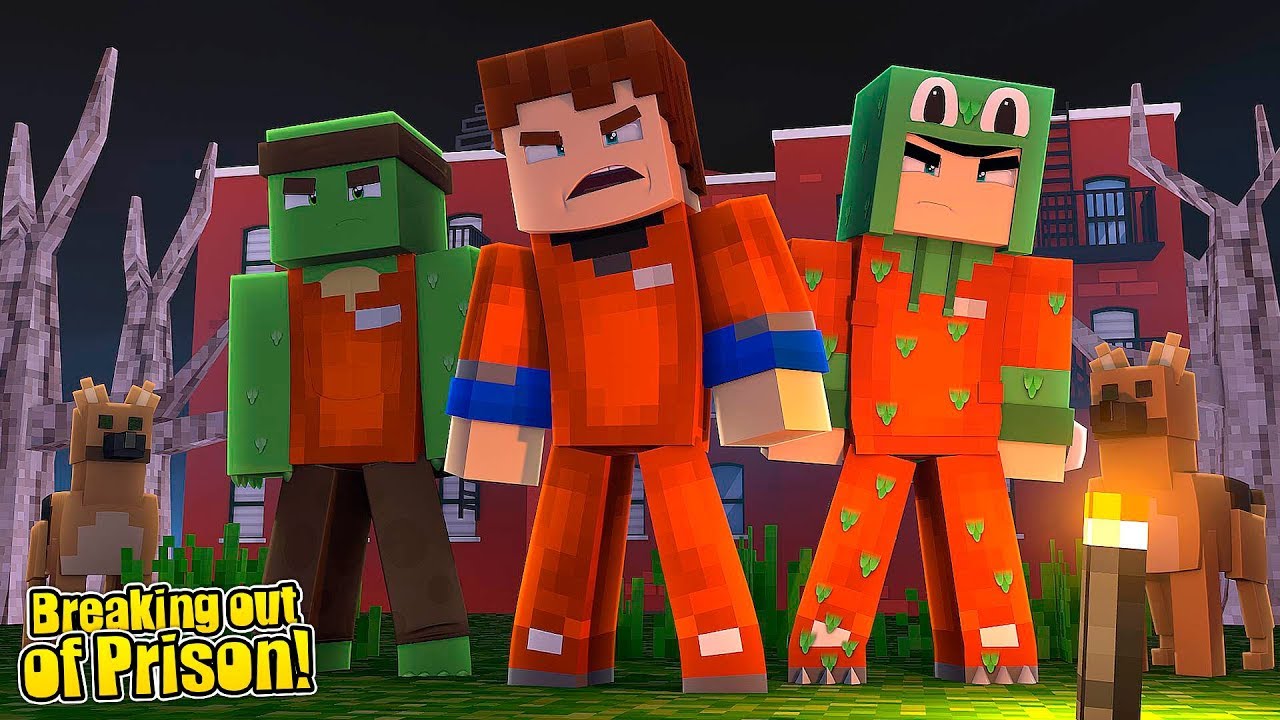 TINY TURTLE TRIES TO BREAK OUT OF PRISON CHALLENGE - Minecraft w/ Tiny ...