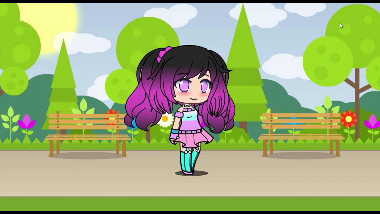 Making my own OC in Gacha Life - YouTube