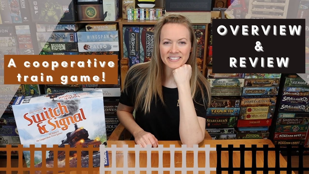 Review of SWITCH & SIGNAL | A Cooperative Train Game! - YouTube