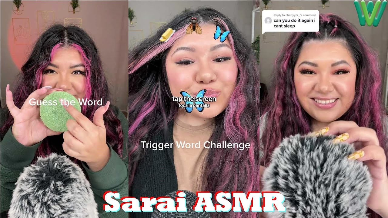 1 HOUR" Sarai ASMR TikTok 2023 | Best Sarai ASMR TikTok Compilation ...