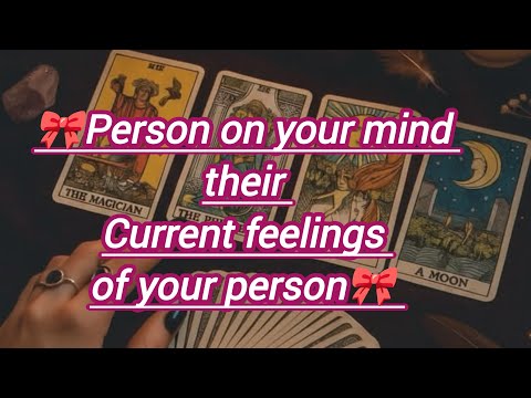 What is the current energy of the person on your mind.. Current energy of your person 🥰