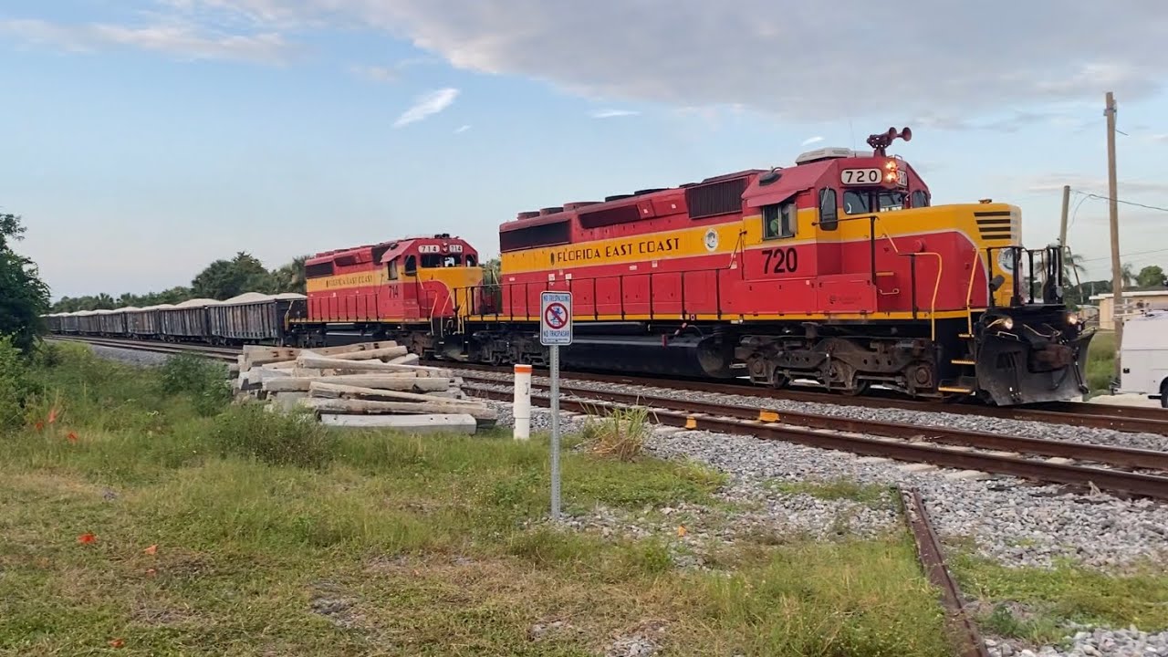 FEC TRAIN 336@ 6:58am 7-12-23 - YouTube