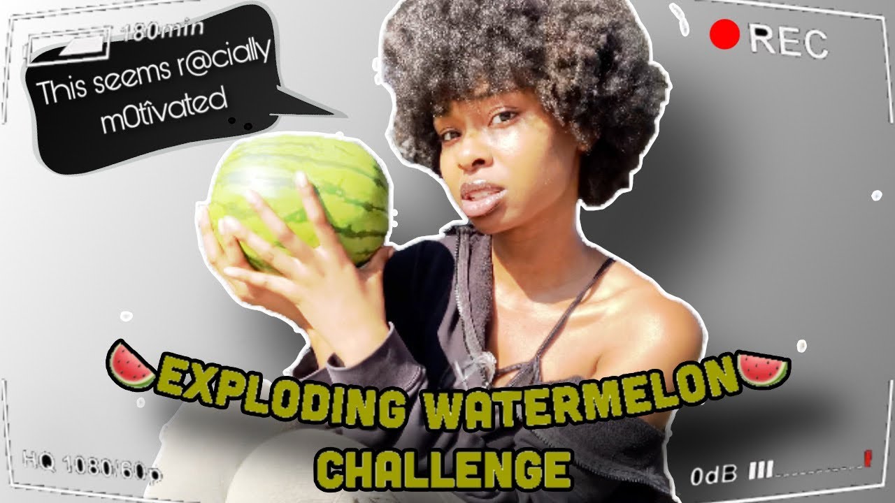 EXPLODING WATERMELON CHALLENGE - YouTube