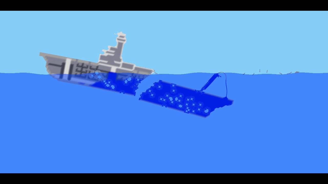 Sinking ship simulator titanic #2 - YouTube