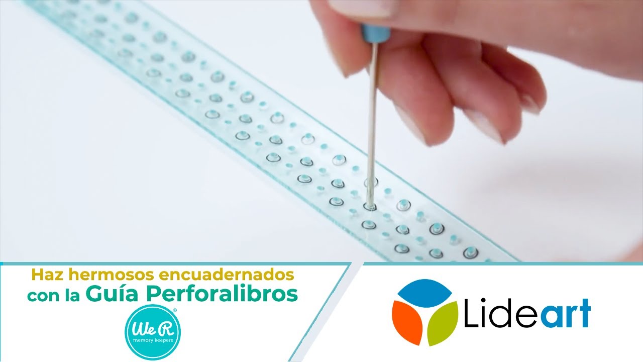 Guía para perforar y encuadernar libros de forma creativa - YouTube
