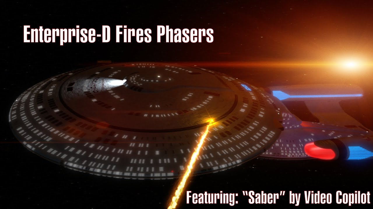 Star Trek: Enterprise Fires Phasers - YouTube