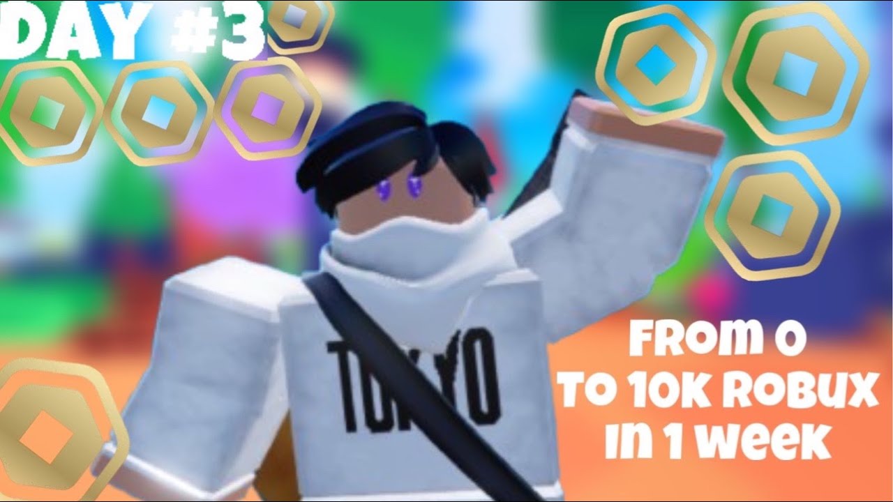 [LIVE🔴]Day 3 Of "From 0 To 10k Robux In One Week" Challenge In Roblox ...