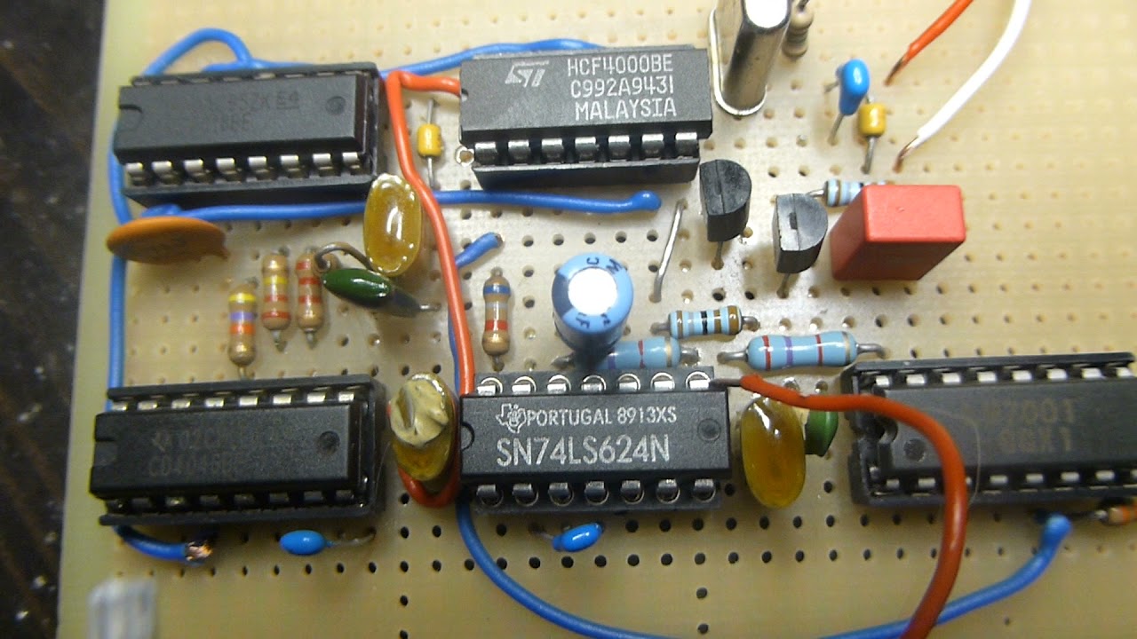Die geheimnisvolle Doppel-PLL-Schaltung mit LM7001 und 4MHz-Quartz ...