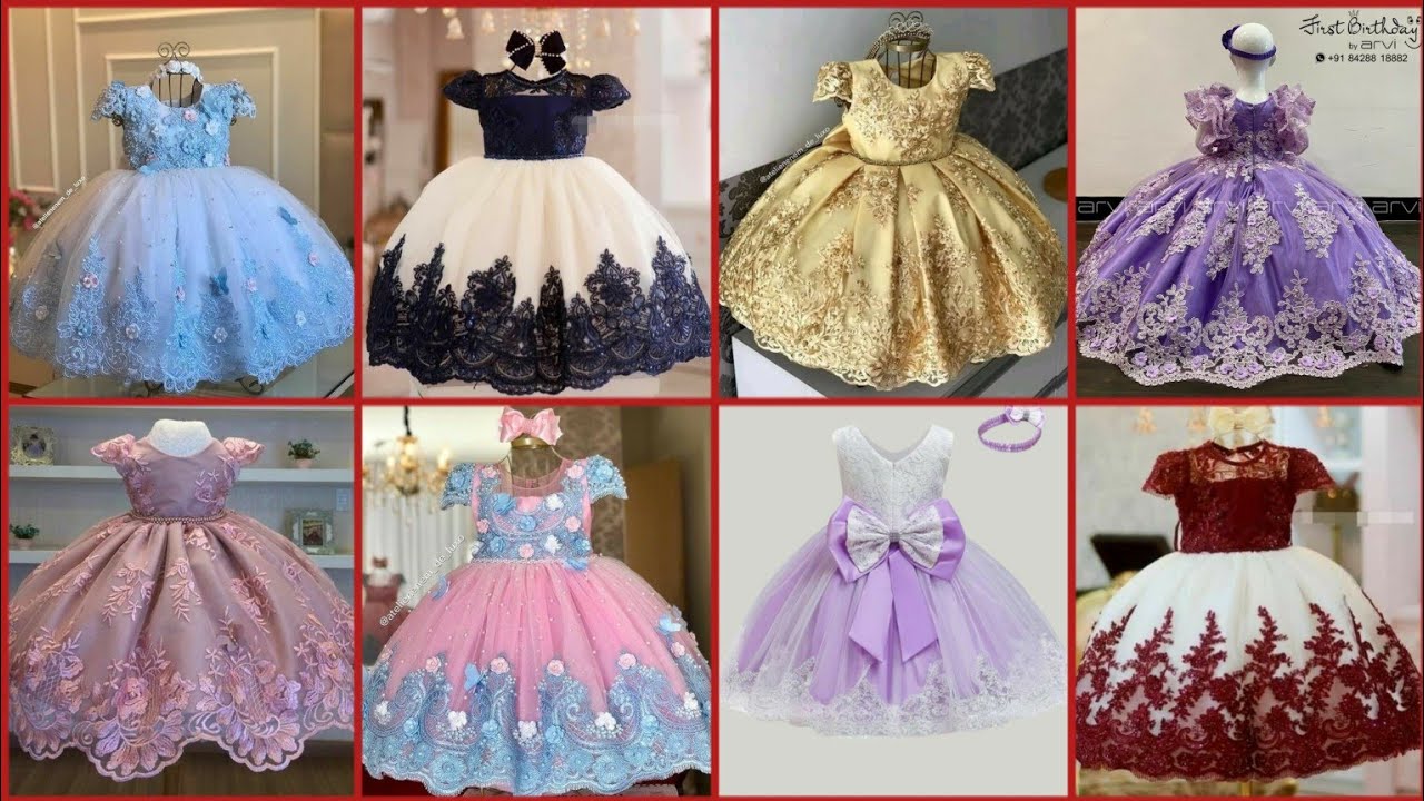 net embroidery baby frock designs | Frock designs | Beautiful barbie ...