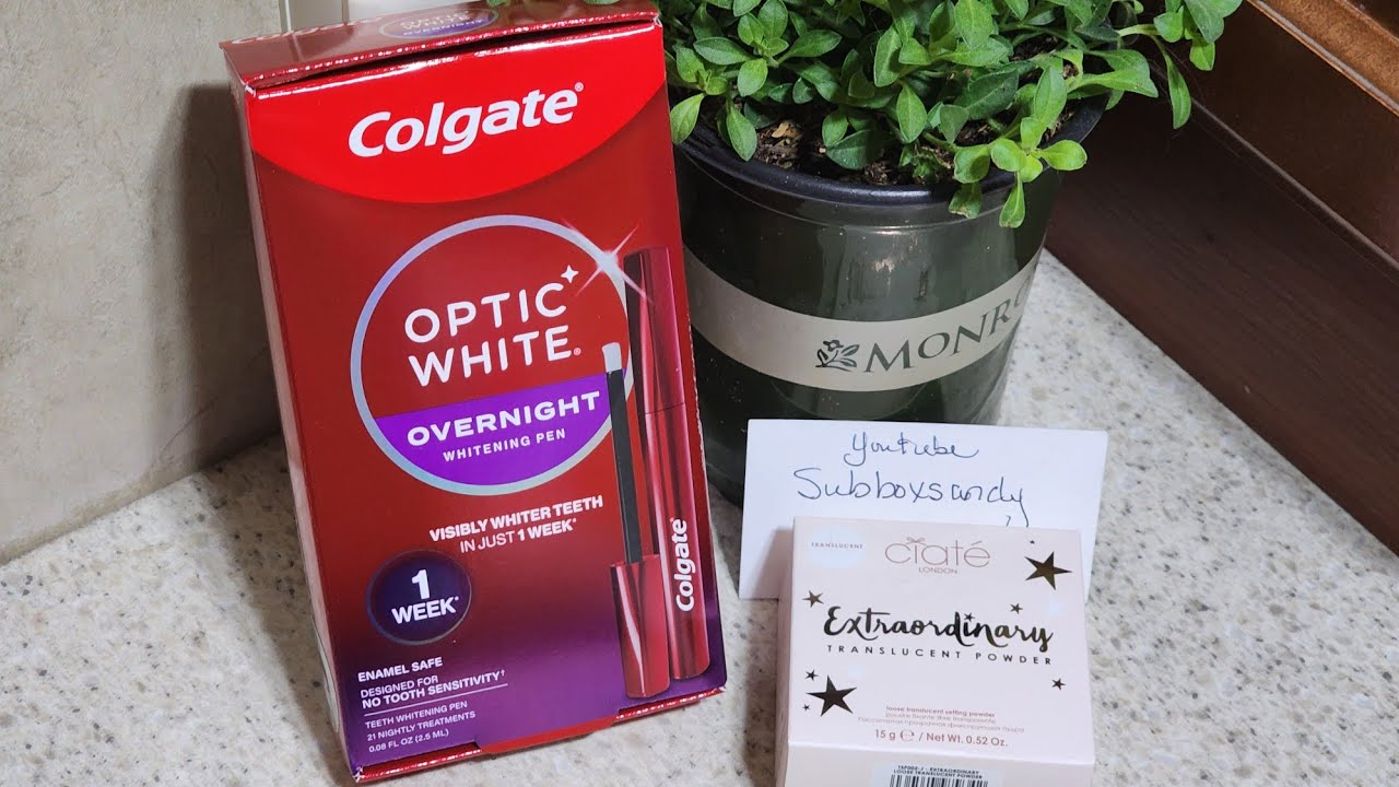 Unboxing - Try On - Review of Colgate Overnight Whitening Pen | Aerica ...