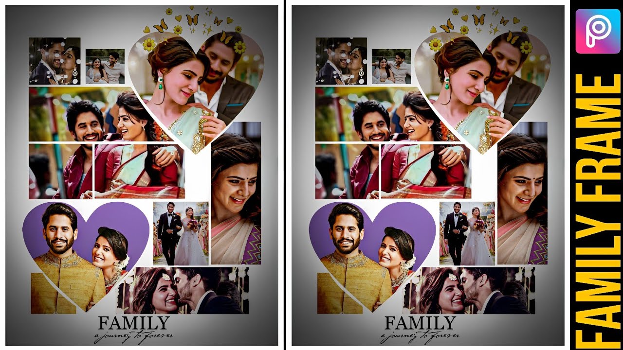 PicsArt Family Frame CDP Photo || The Best Way to Display Your Family ...