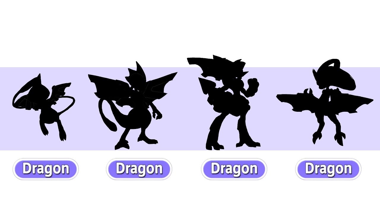 Mew & Mewtwo Evolutions as Dragons | Pokemon Gen 8 Fanart #16 - YouTube