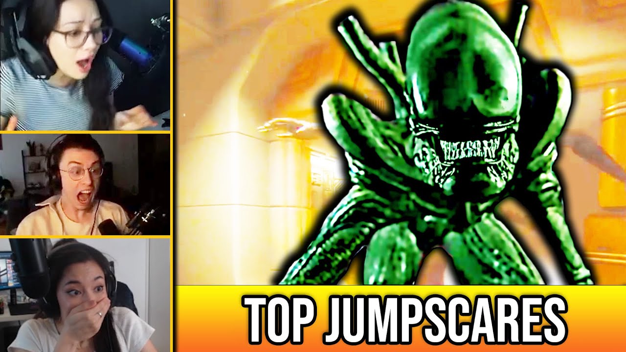 Alien: Isolation Top Twitch Jumpscares Compilation | Horror Games Best ...
