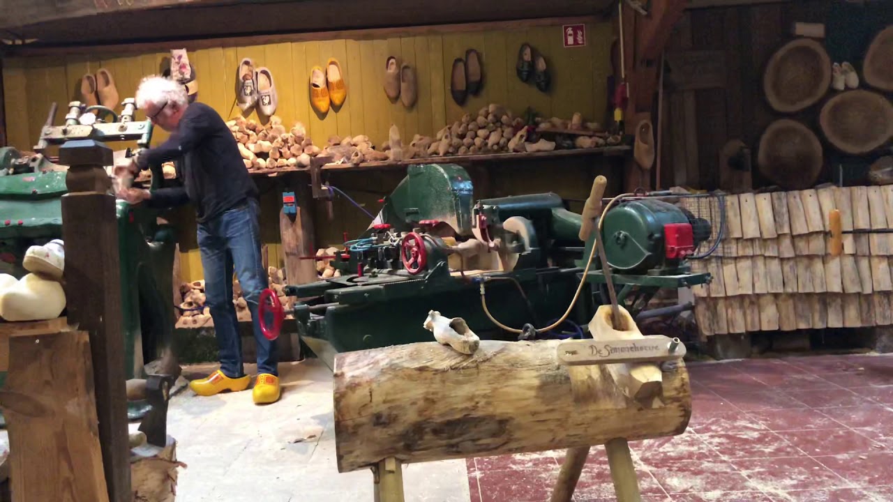 Clog Factory In Amsterdam - YouTube