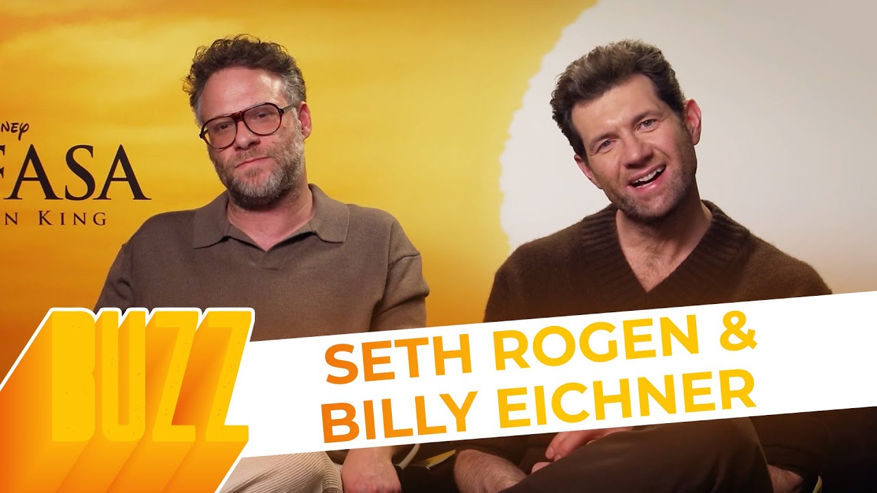 Seth Rogan & Billy Eichner Talk Recording Mufasa: The Lion King & Who'd ...