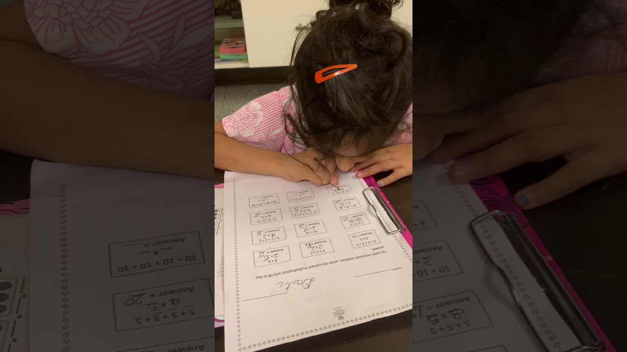 Repeated addition multiplication UKG - YouTube