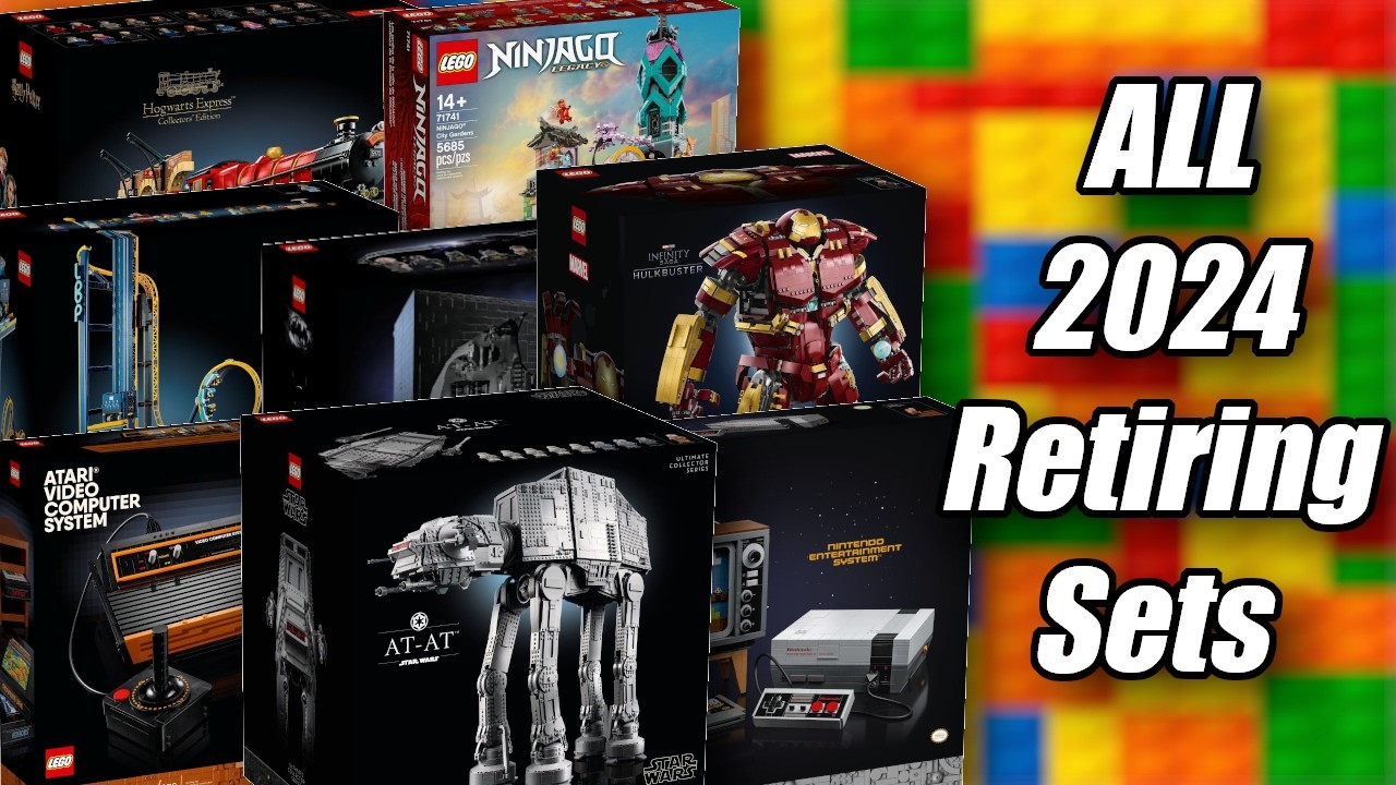LEGO News: Retiring Sets 2024 - Over £23,000 Worth of Sets Gone! 🧱💥 ...