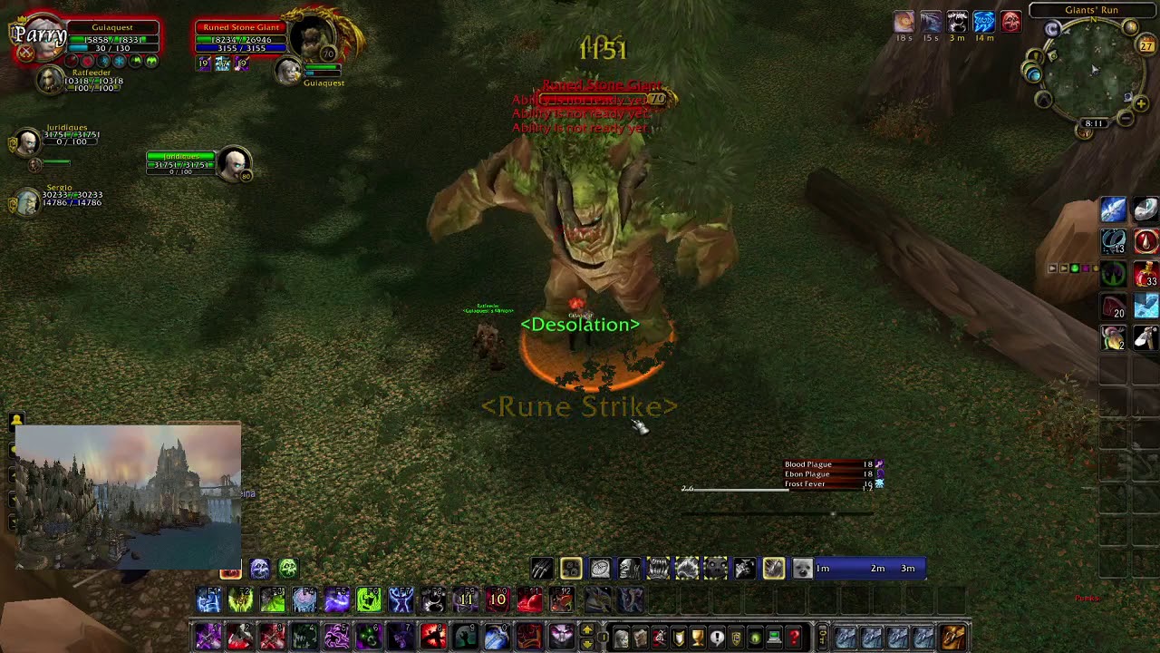March of the Giants wow quest - YouTube