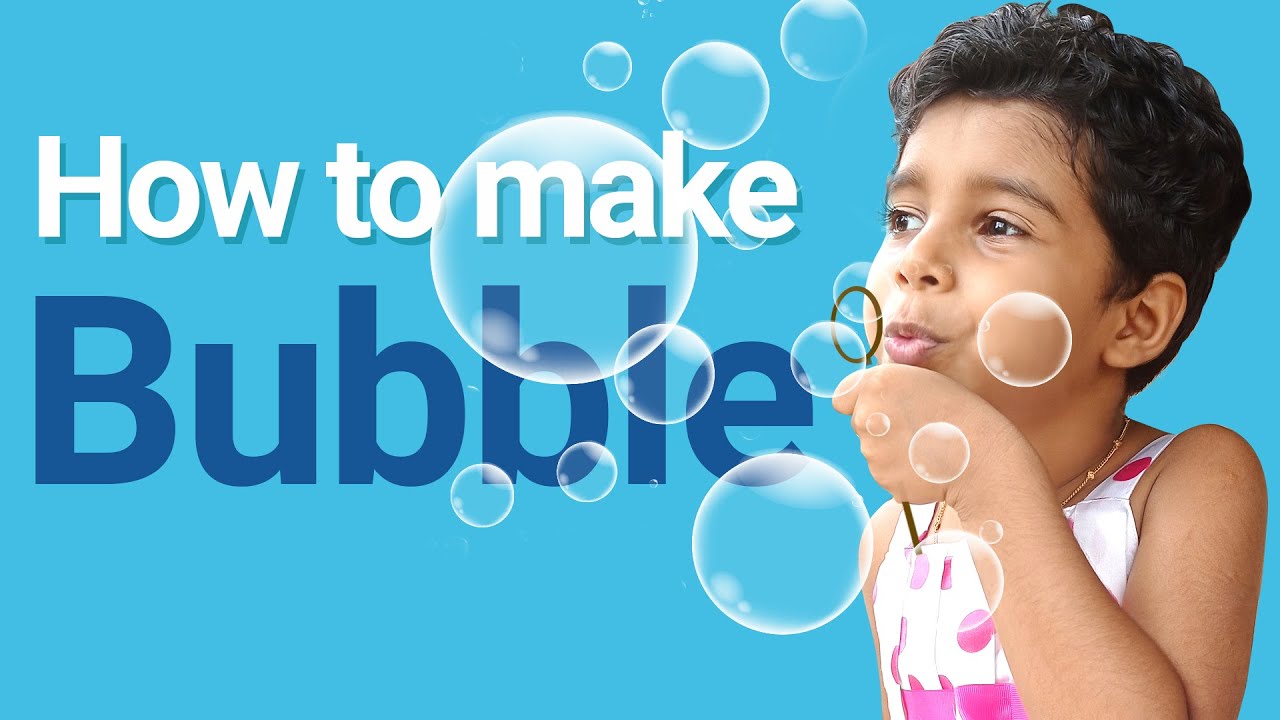 Bored!!! lets make some bubbles at home:) - YouTube