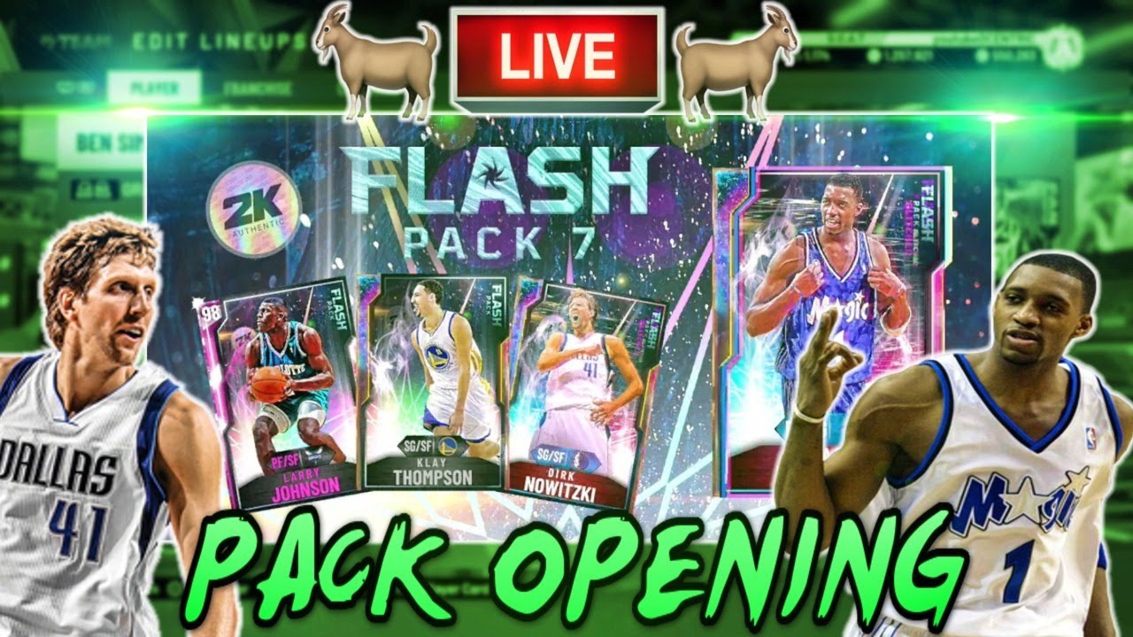 FLASH PACKS 7 LIVE PACK OPENING! 2ND ATTEMPT AT GALAXY OPAL DIRK ...
