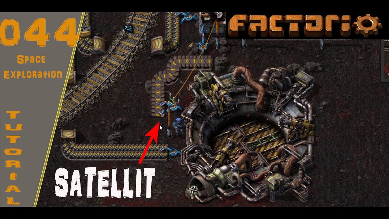 Wie baut man einen Satellit? - Space Exploration - Factorio 1.00 - #044 ...