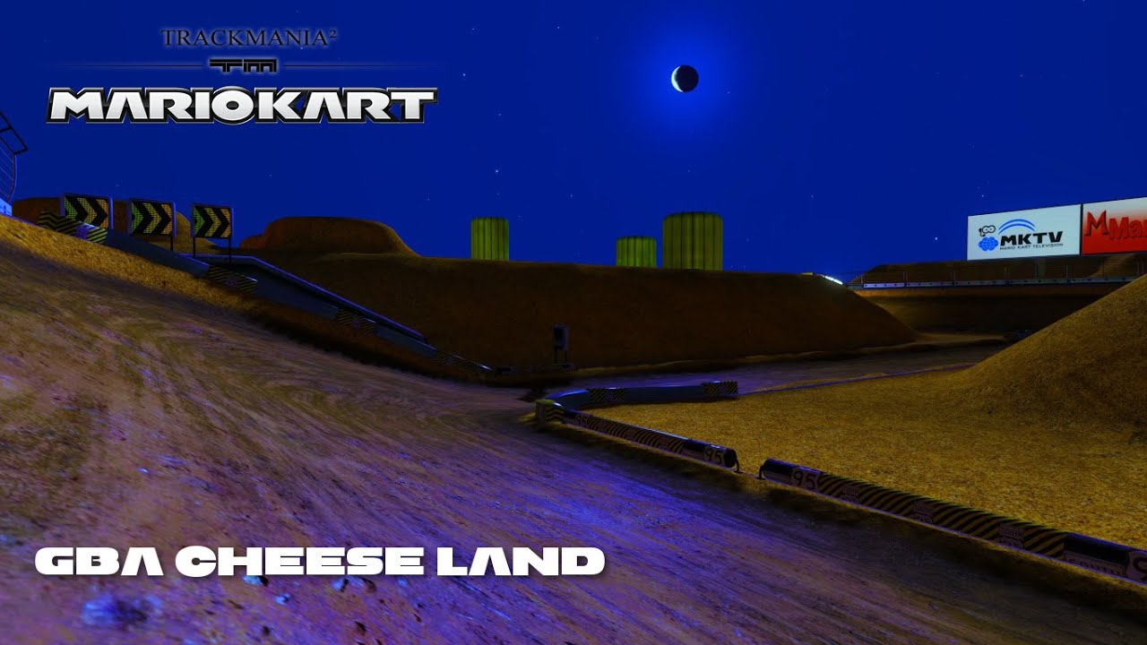 Mario Kart TrackMania- GBA Cheese Land - YouTube