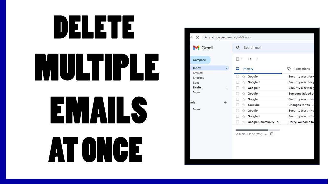 How To Delete Emails In Gmail In Bulk Delete Multiple Emails At Once How To Delete Emails In Gmail In Bulk Delete Multiple Emails At Once