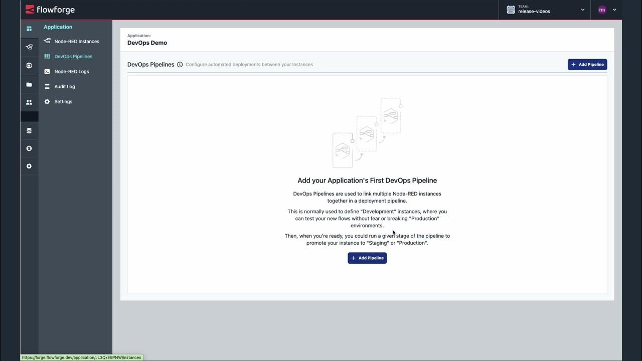 FlowForge Feature Demonstration - DevOps Pipeline - YouTube