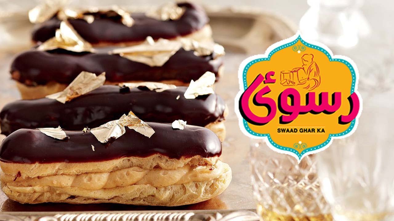 Eclairs with & without oven | Chocolate Eclairs Recipe | rasoipk #viral ...