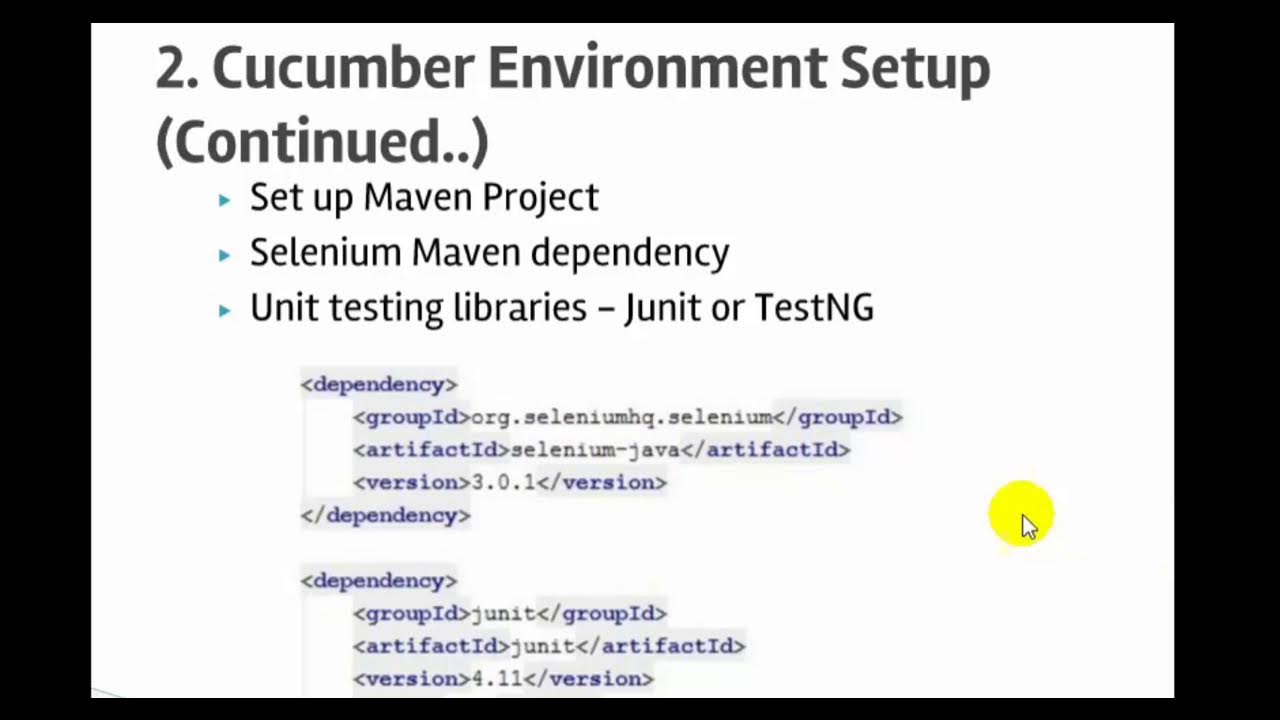 Lecture 2 : Selenium Webdriver and Cucumber set up in IntelliJ IDEA - YouTube