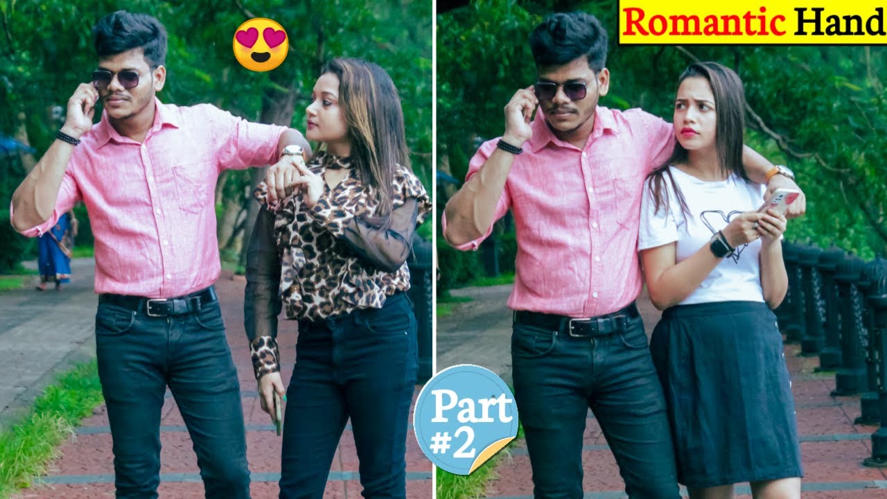 Hand on Shoulder Prank on Girls 👱‍♀️ Part 2 | @DibyenduMahato27 - YouTube