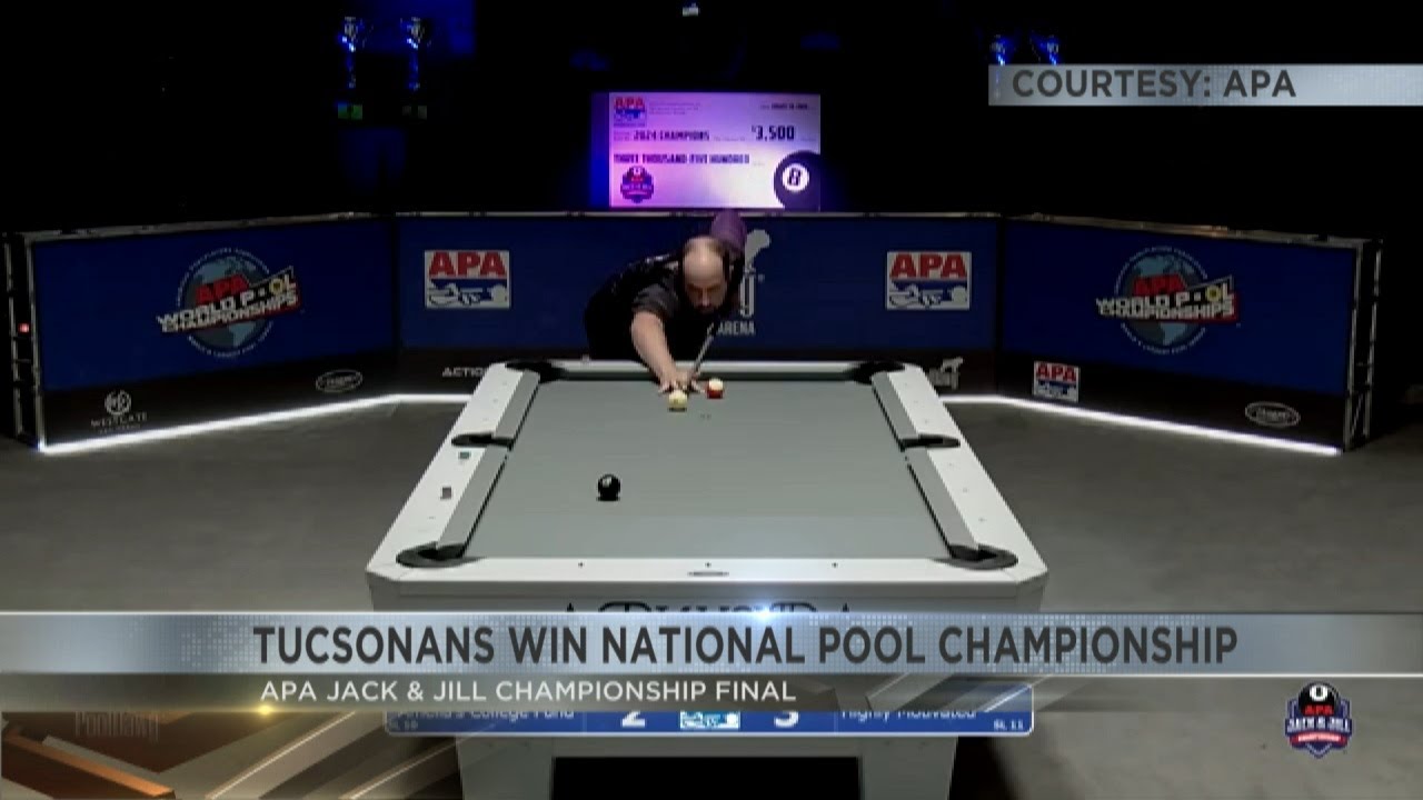 Tucson couple wins big pool competition in Vegas - YouTube