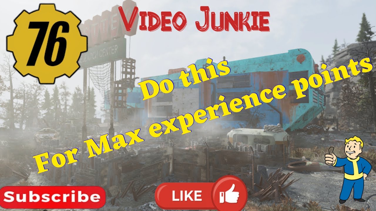 Fallout 76 how to get maximum experience points in fallout 76. - YouTube