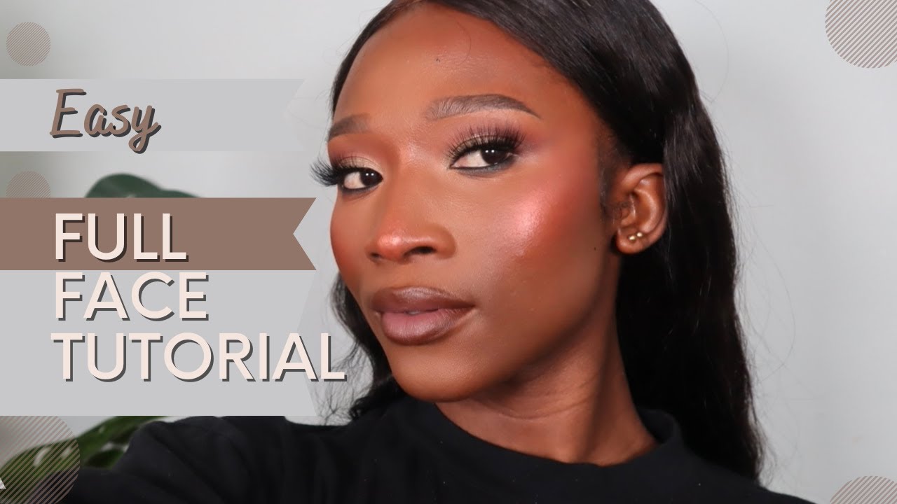 FULL FACE GLAM TUTORIAL |Very detailed step by step makeup look |Lilly Analimlie - YouTube