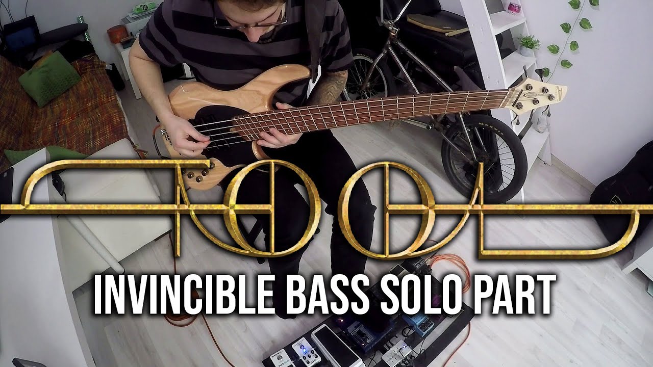 TOOL - Invincible | bass solo part - YouTube