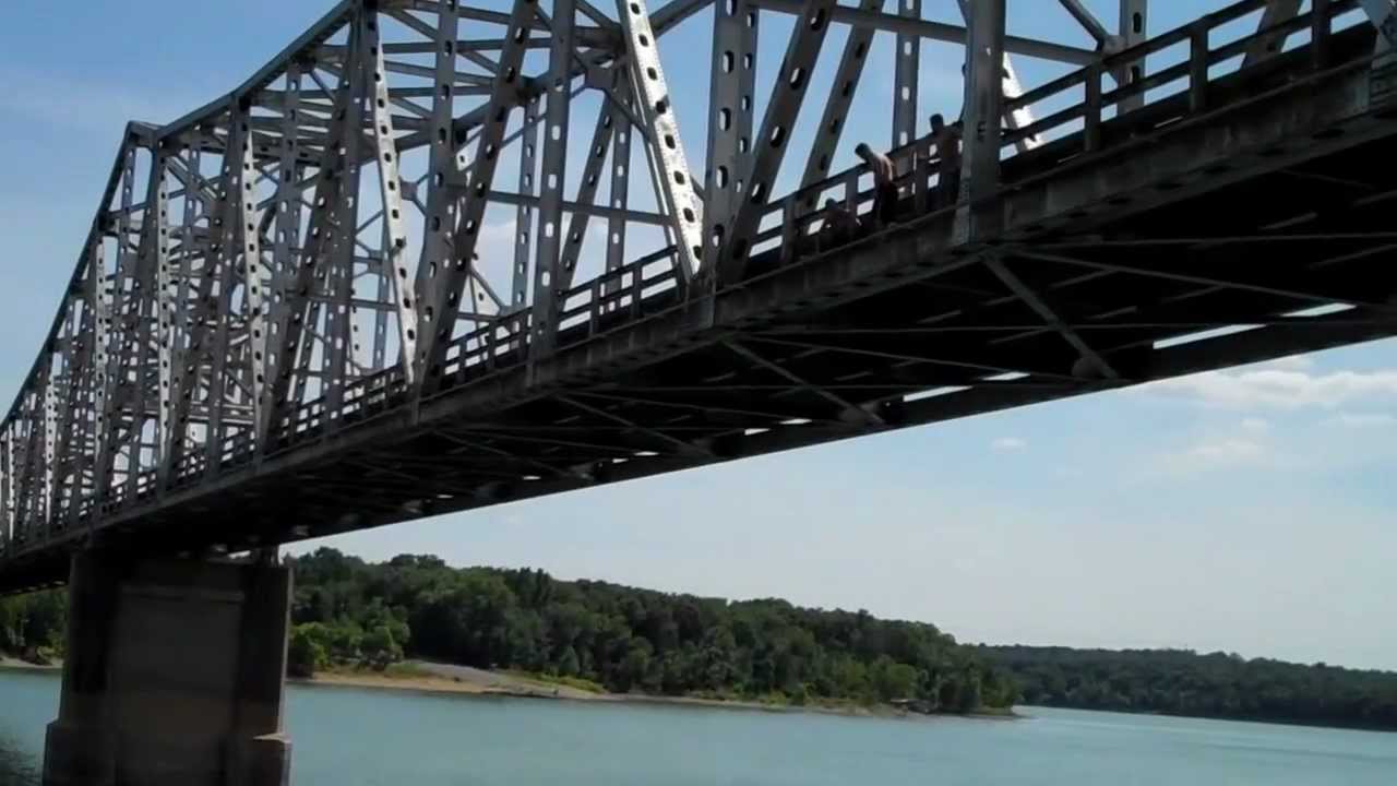 Shell Knob Bridge Jump - YouTube