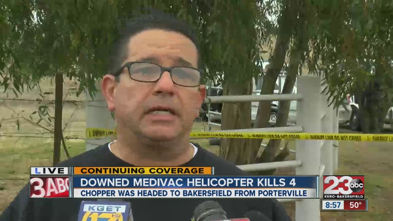 Ray Pruitt of Kern County Sheriff's Office speaks on deadly helicopter ...