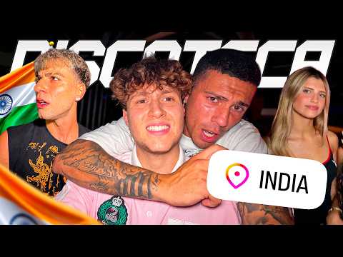 🇮🇳🍾Facciamo Serata In Una DISCOTECA INDIANA... | IRL Con Il Rosso,Dre,Rocca,Virginia,Angy,Camilla
