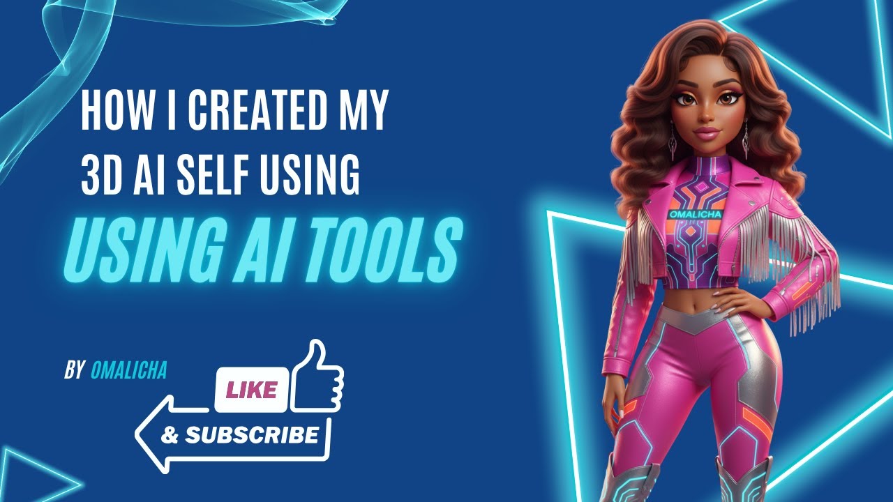 Transforming Into My 3D AI Version 👑 | Tech Girly Glow-Up with Gemini ...