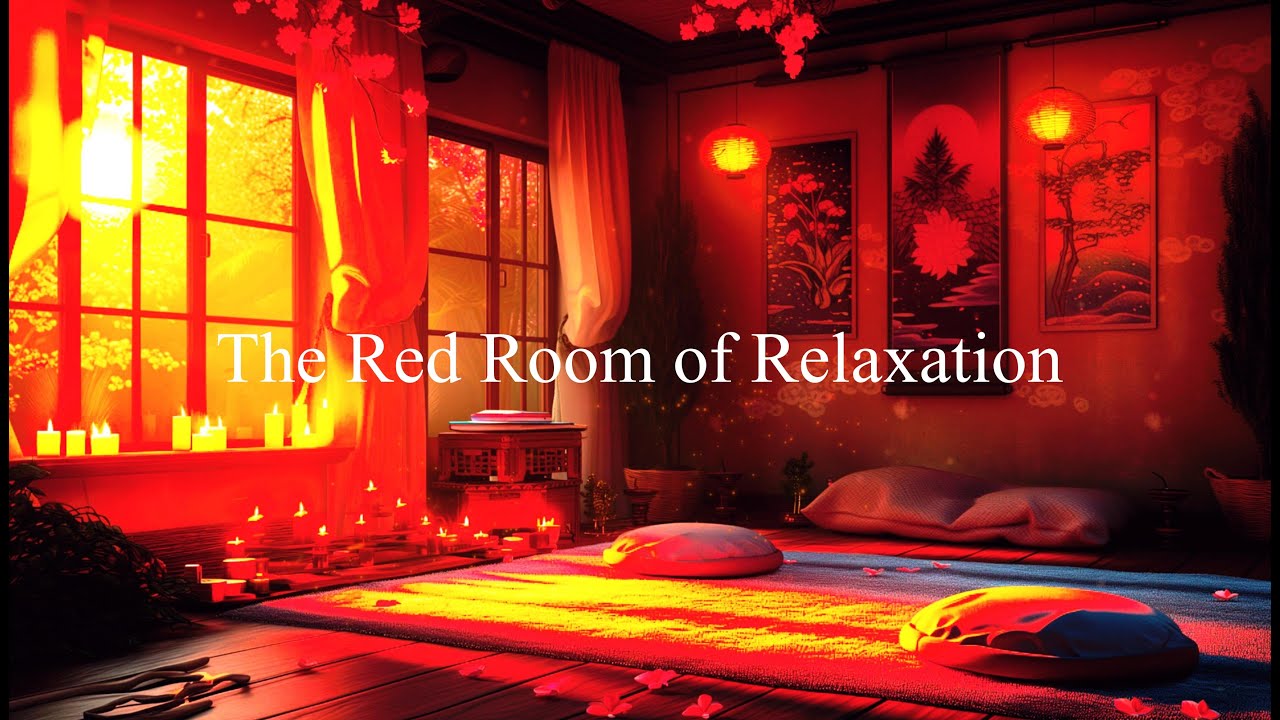 The Red Room of Relaxation (meditation music, relaxing music, ASMR ...