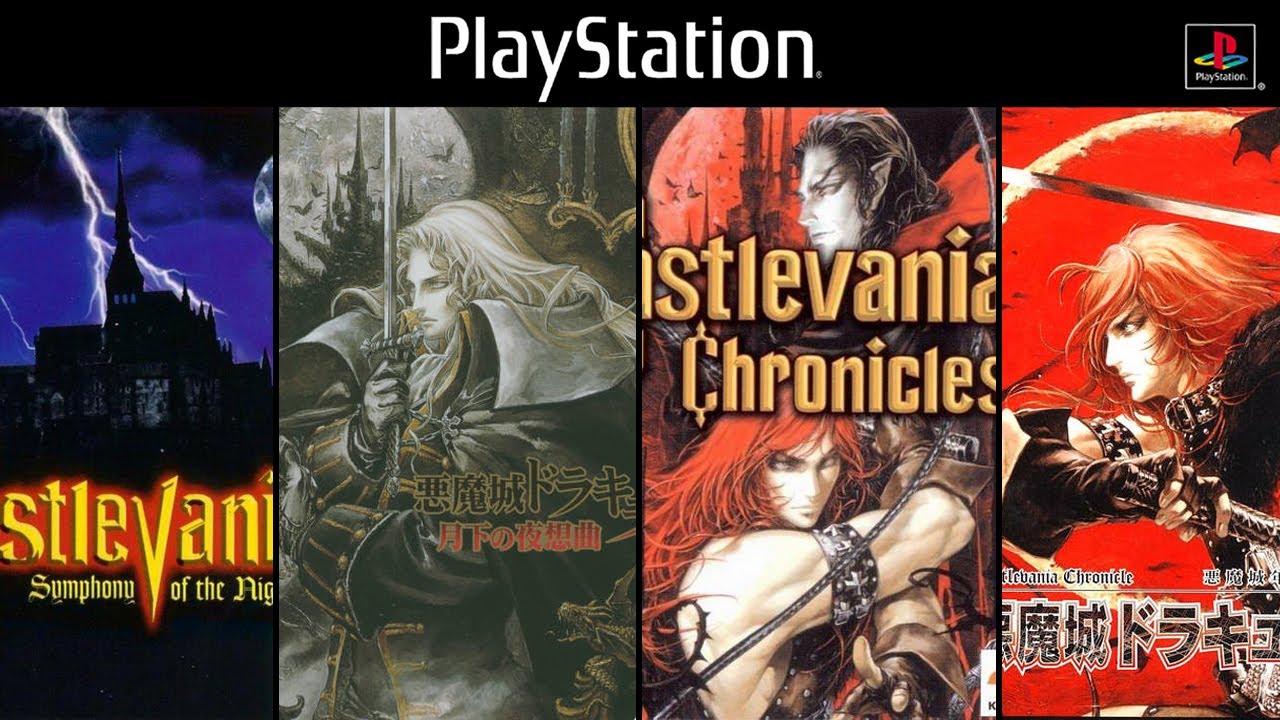 Castlevania Games for PS1 - YouTube