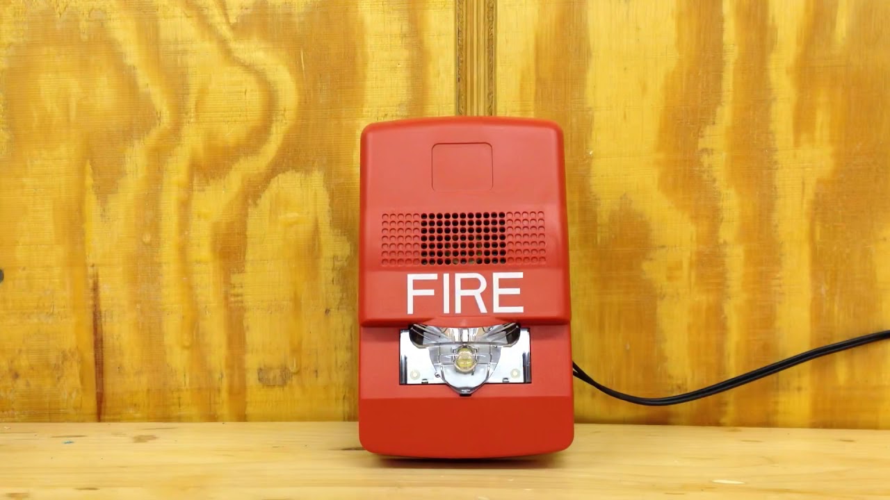 EST Edwards (Wheelock Exceeder) LED Fire Alarm Horn Strobe (Continuous ...