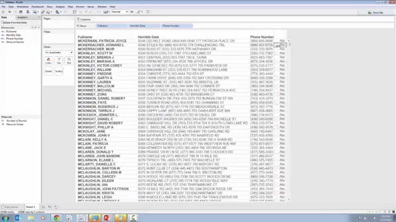 Regular Expressions in Tableau 9.0 | Jedi Training | Tek Tips - YouTube